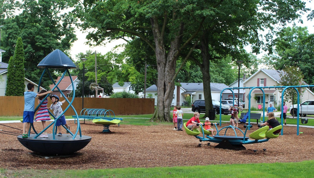 Stephenson Park reopens after renovations - The Morenci Advocate